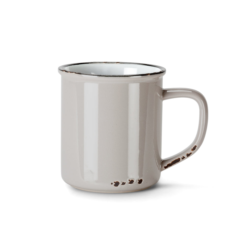 Enamel Look Mug Grey